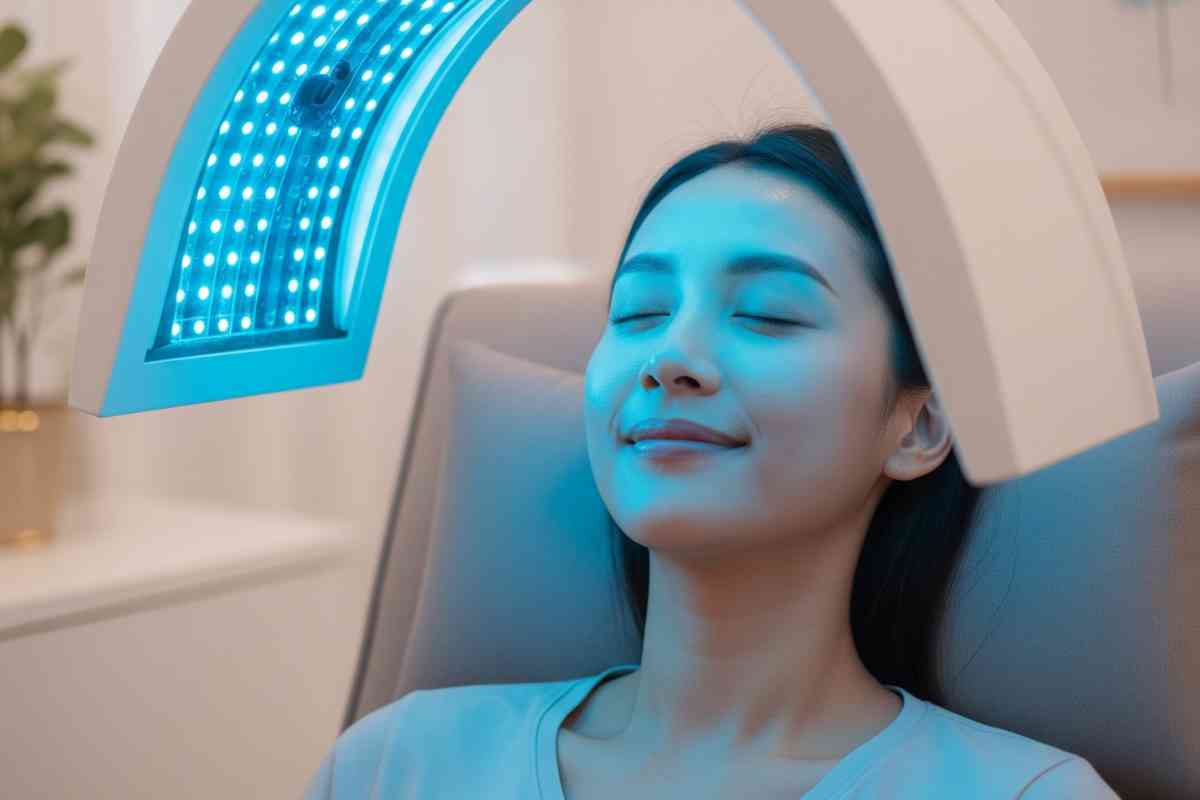 Blue Light Therapy Benefits For Skin – Heavenly Heat Saunas