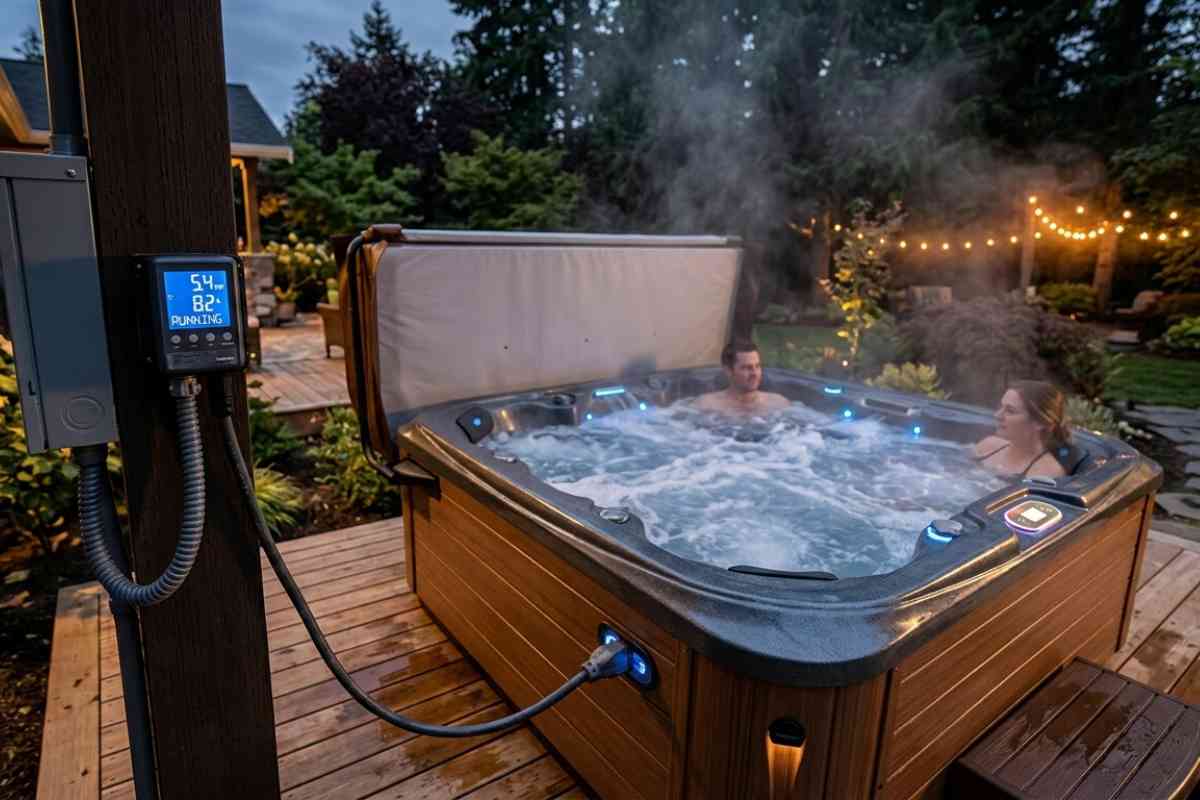 How Much Electric Does Hot Tub Use