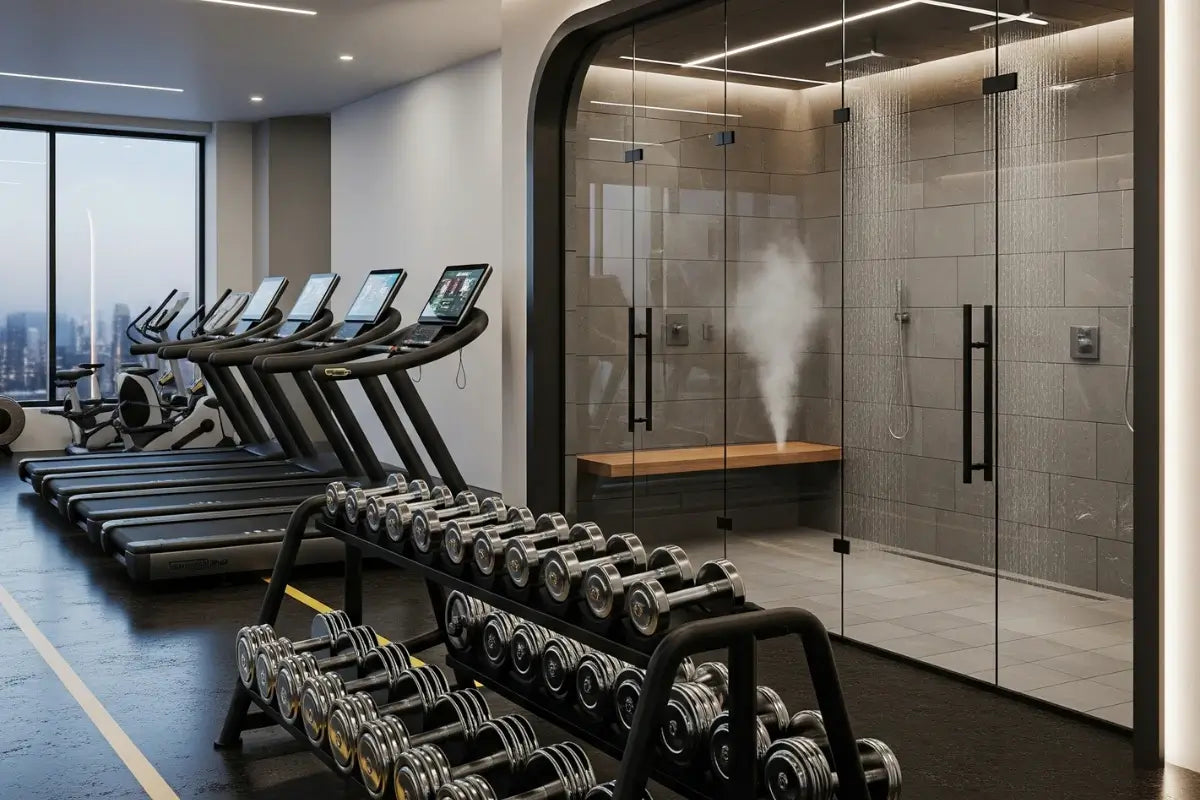 Top 15 Best Gyms With Showers Heavenly Heat Saunas
