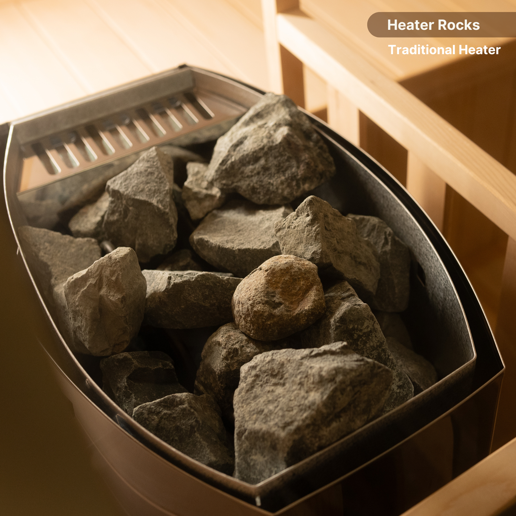 Heater Rocks (Shipped Separately) – Heavenly Heat Saunas